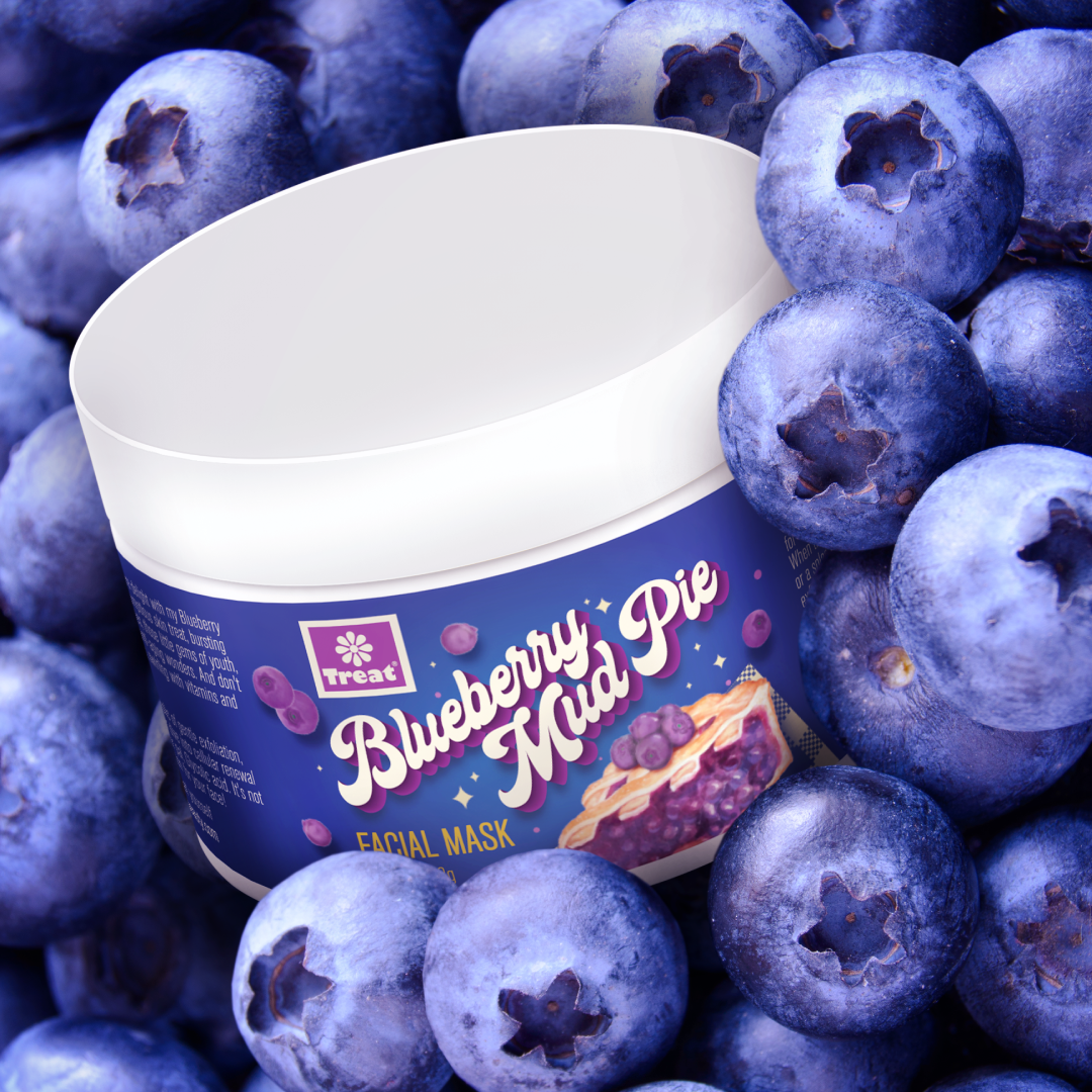 Blueberry Mud Pie Facial Mask – Treat Beauty