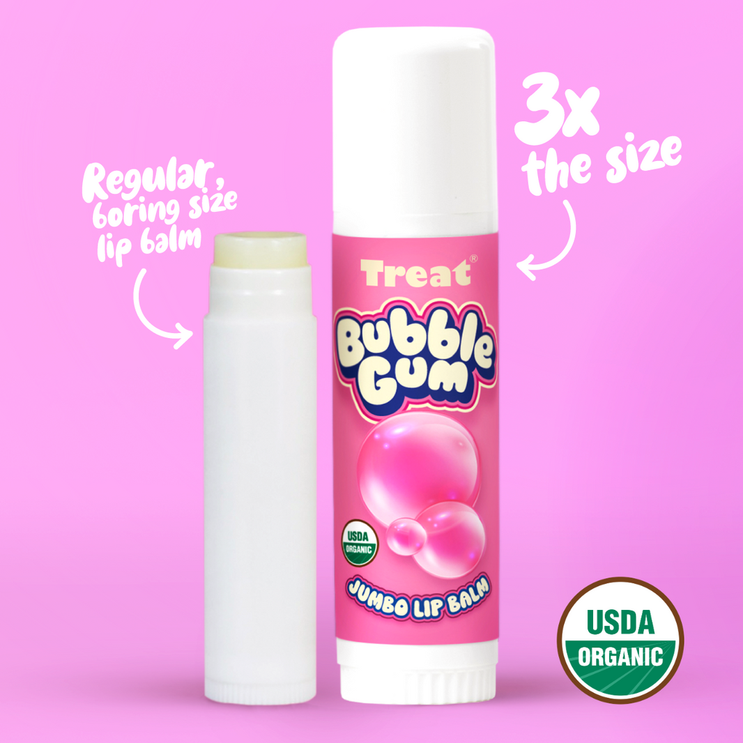 Jumbo Organic Lip Balm – Treat Beauty