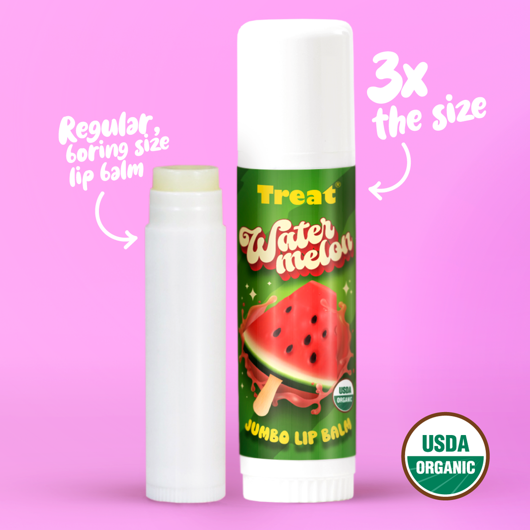 Jumbo Organic Lip Balm – Treat Beauty