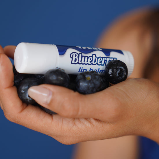 Blueberry Jumbo Organic Lip Balm | Blueberry Fruit Flavor – Treat Beauty