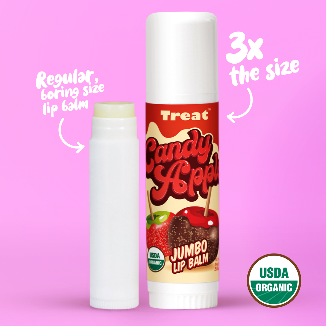 Jumbo Organic Lip Balm – Treat Beauty