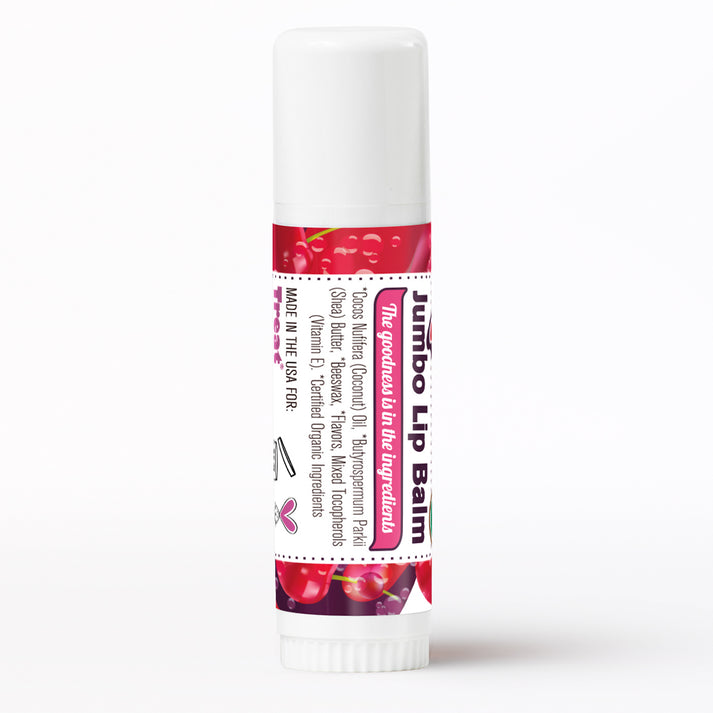 Cherry Cola Jumbo Organic Lip Balm – Treat Beauty