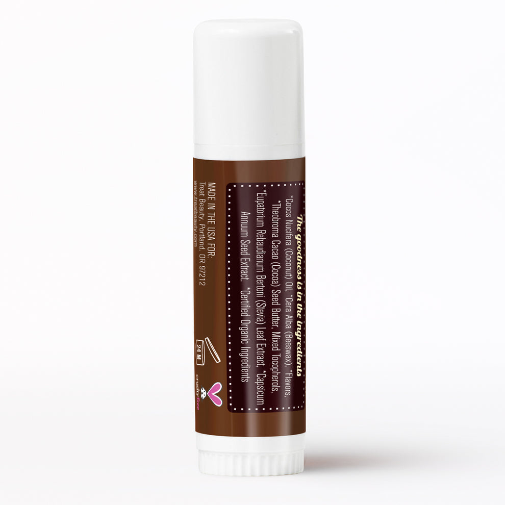 Jumbo Hot Cocoa Organic Lip Balm - Treat Beauty