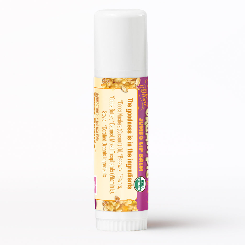 Oatmeal Cream Pie Jumbo Organic Lip Balm with Colloidal Oatmeal | Treat ...