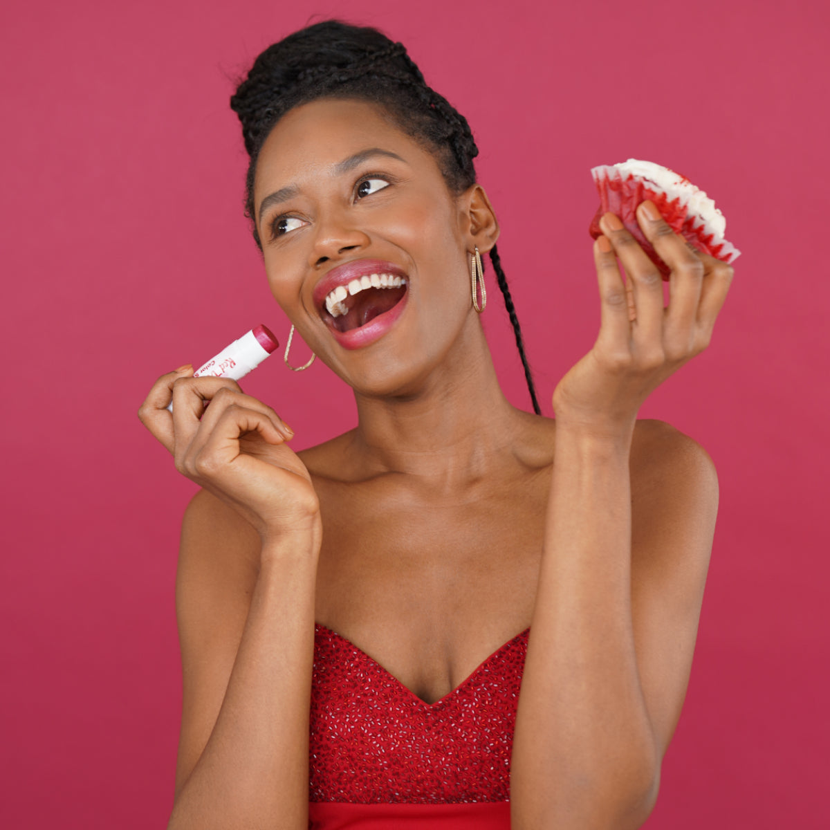 Red Velvet Cake Jumbo Organic Color Stick – Treat Beauty